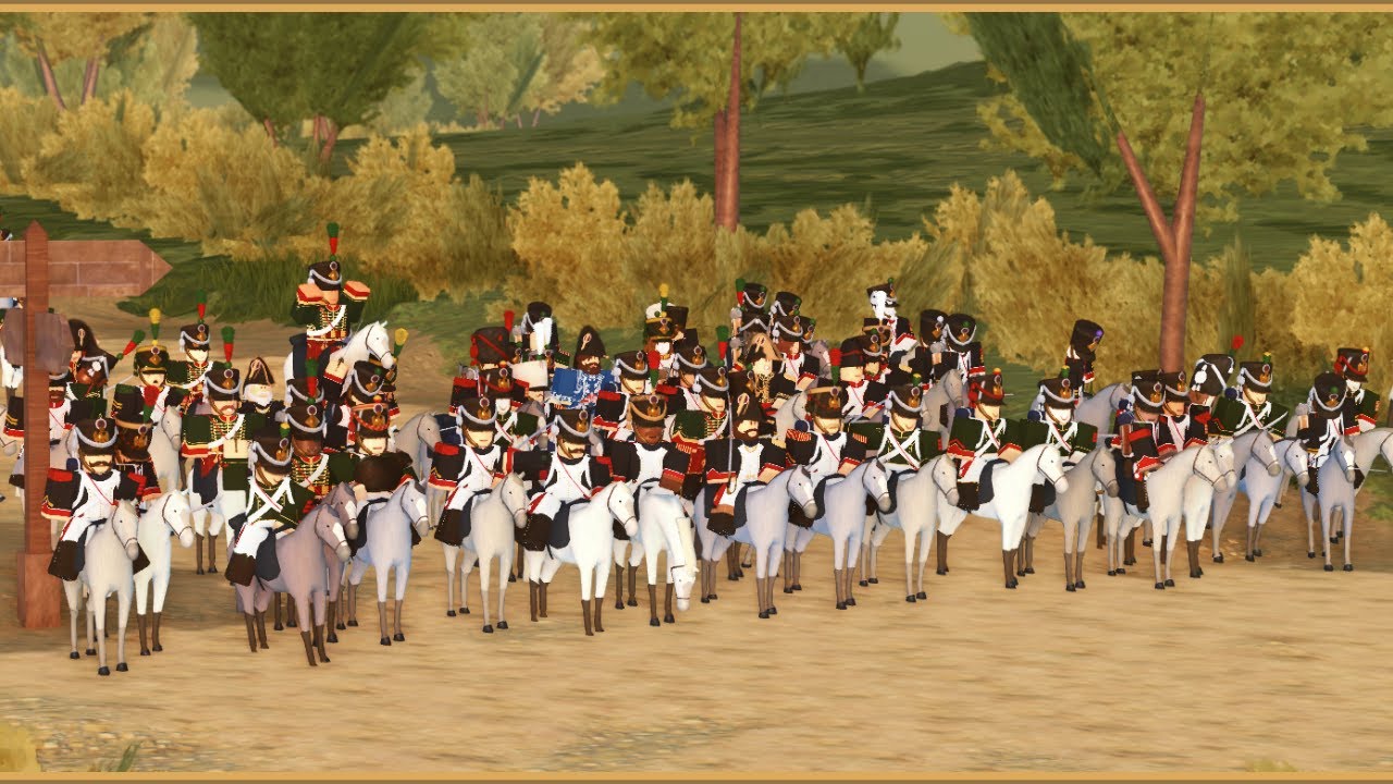 Cavalry Test | 57e "Les Salutations de L'Empereur" - YouTube