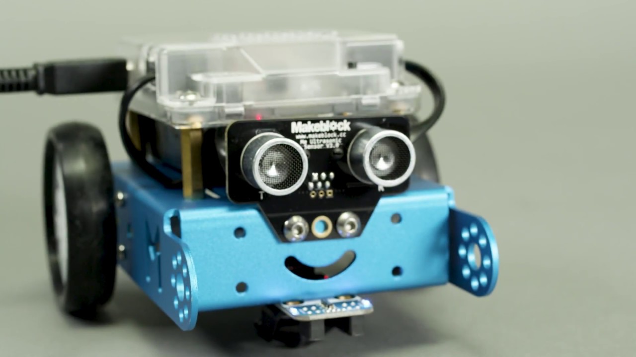 Test du robot mBot et de la connexion Wifi - YouTube