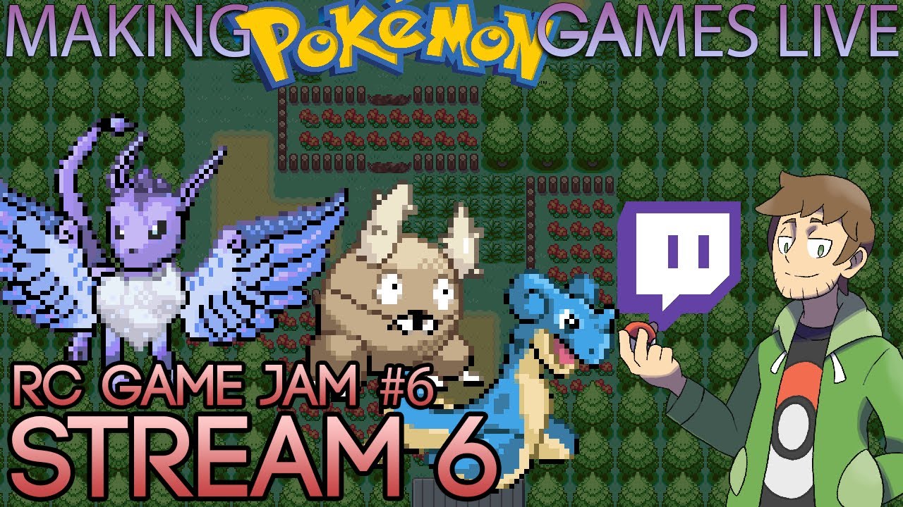 Pokemon Splice Stream Session 6 - Making Pokemon Games Live - YouTube
