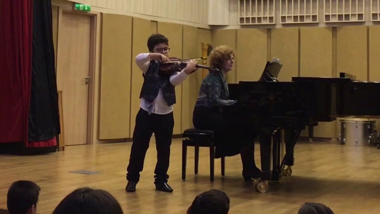 eMuse competition - Alexander Leon CERISHA, violin, 9 years old ...