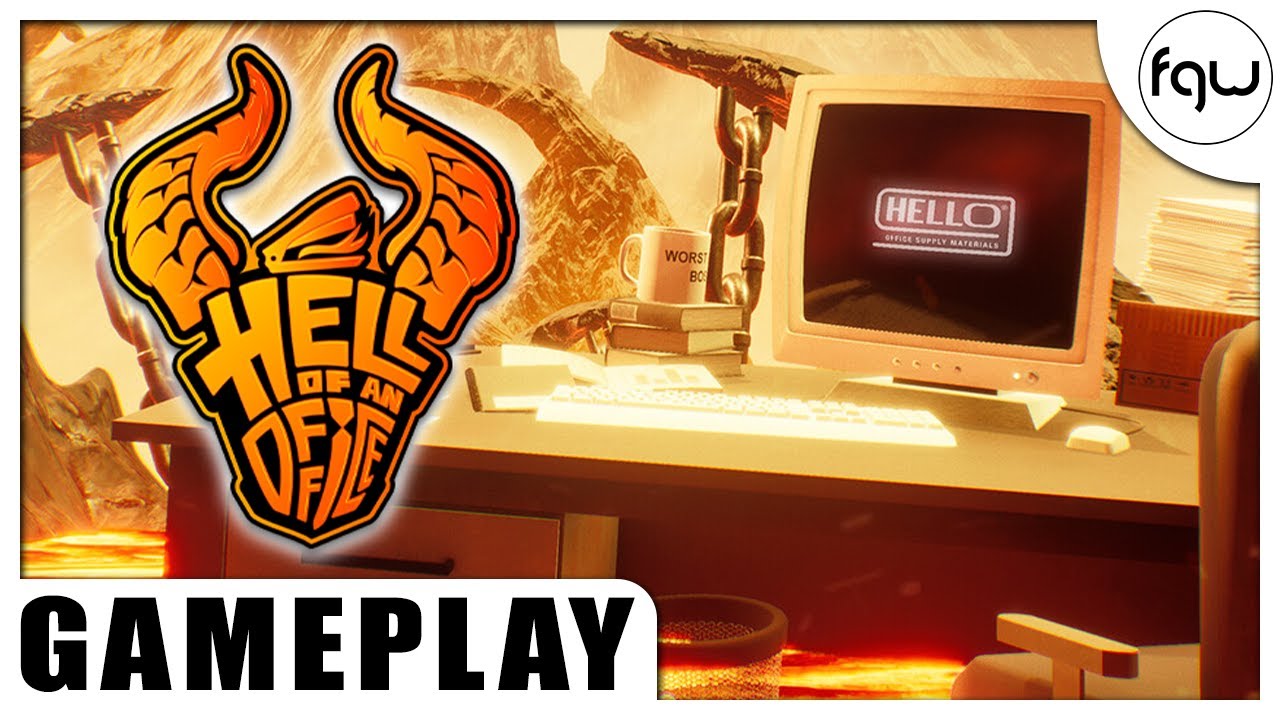 HELL OF AN OFFICE Gameplay (PC 4K 60FPS) - YouTube