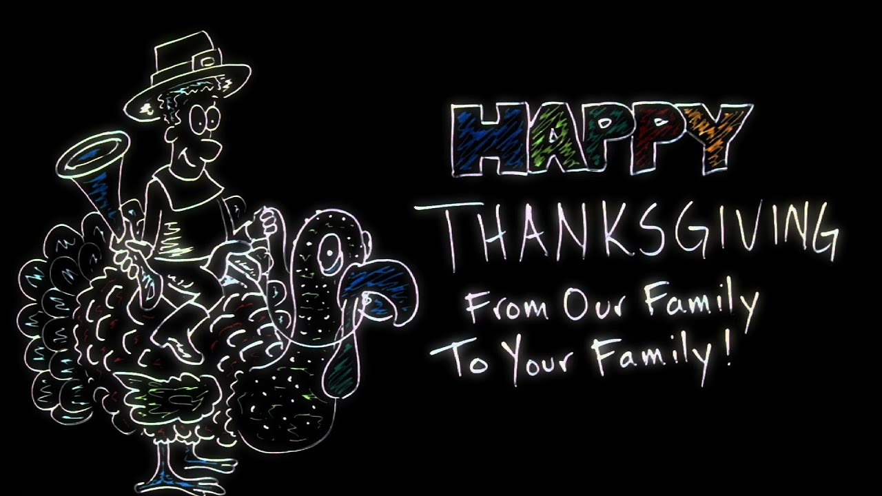 Thanksgiving Turkey Whiteboard Animation - YouTube