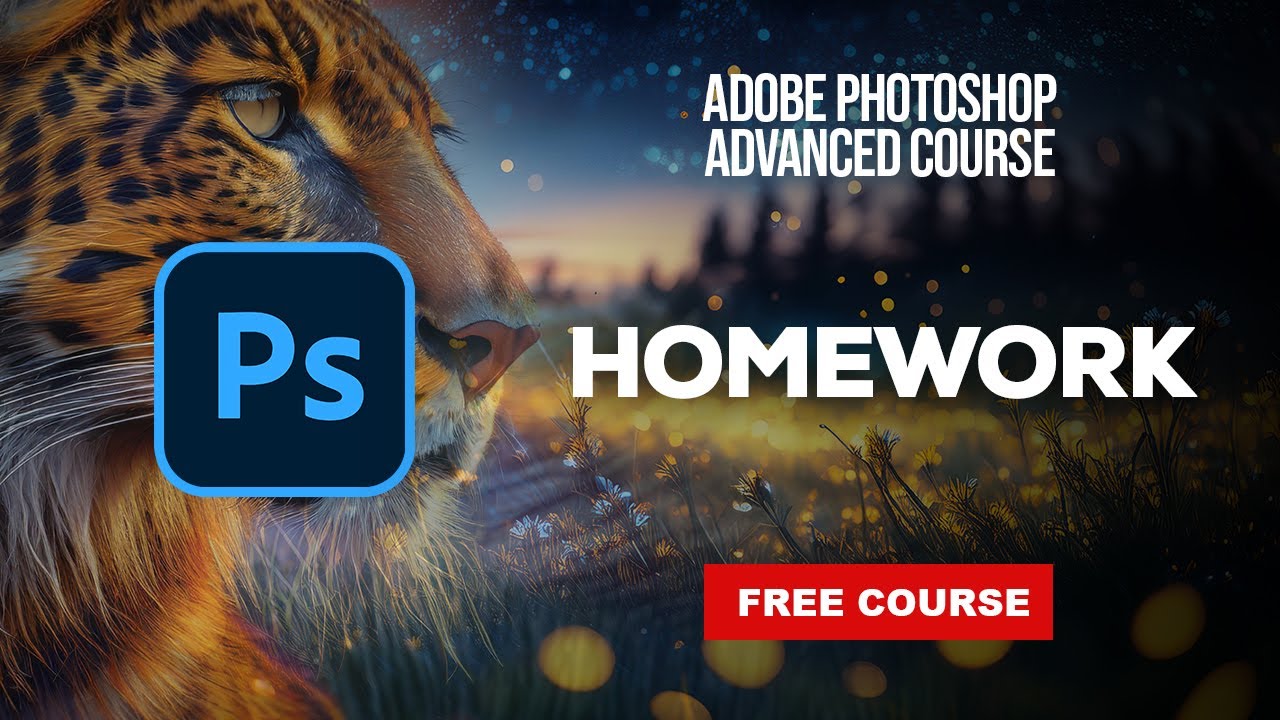 The Ultimate Adobe Photoshop CC Advanced Course - Homework - YouTube