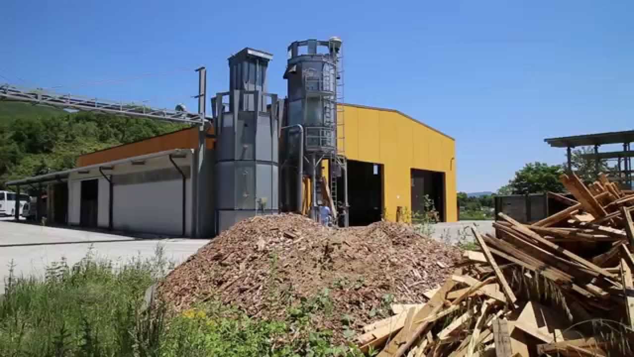 LA FABBRICA DI PELLET - YouTube