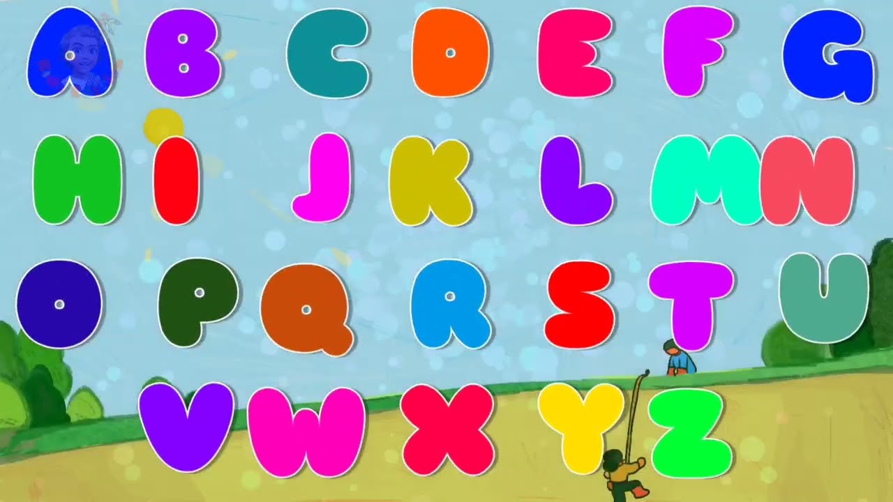 English Alphabets learning | ABC Rhymes | ABC Phonics song | ABC video ...