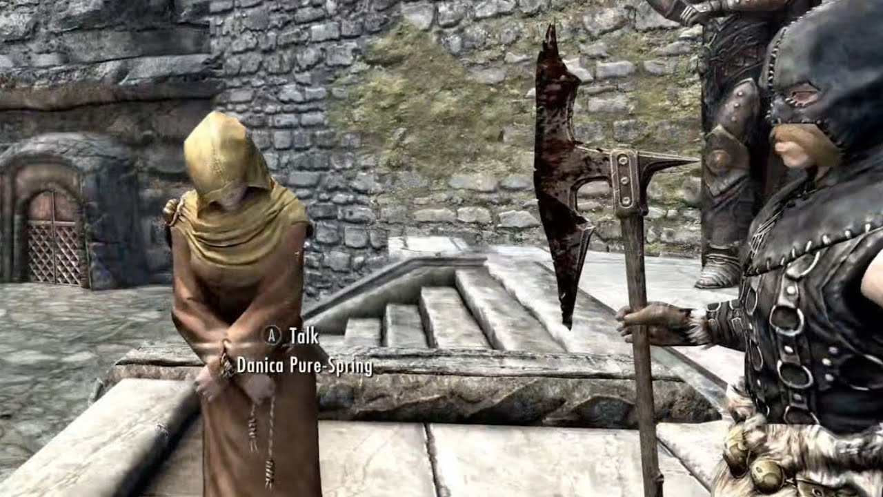 the beheading of Danica Pure-Spring - the high king of skyrim Mod # ...