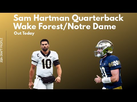 Sam Hartman 2024 Draft Profile - YouTube