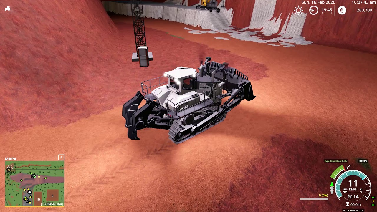 FS19 - Mining & Construction Economy - Liebherr 776 & Concrete Mixer ...