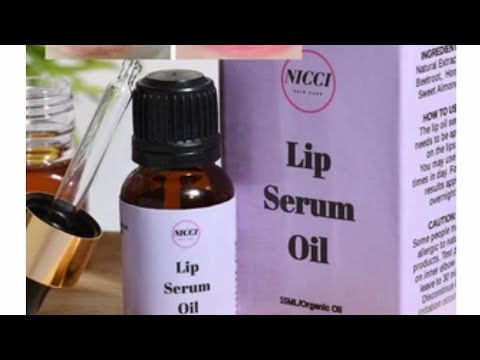 33. Nicci Lip Serum Review and Demo. - YouTube