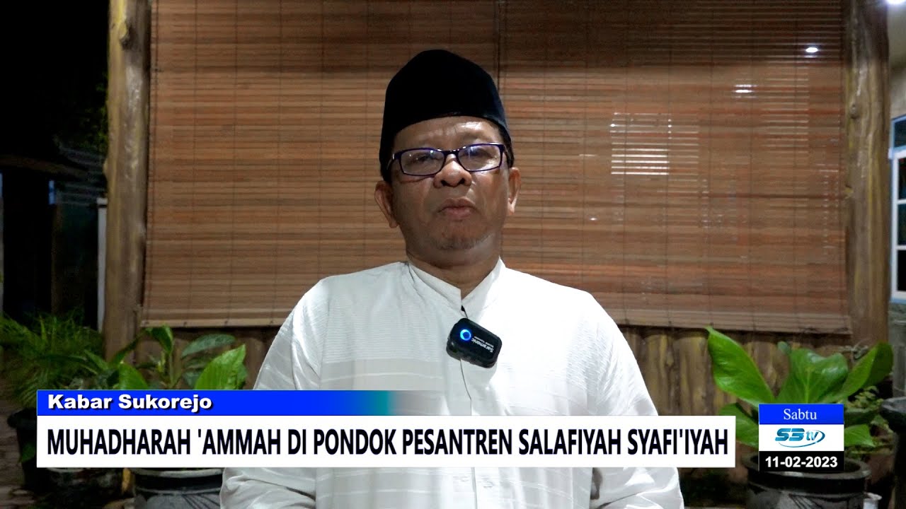 Muhadharah 'Ammah Bersama Syaikh Azhary Prof. Dr. Muhammad Salim Abu ...
