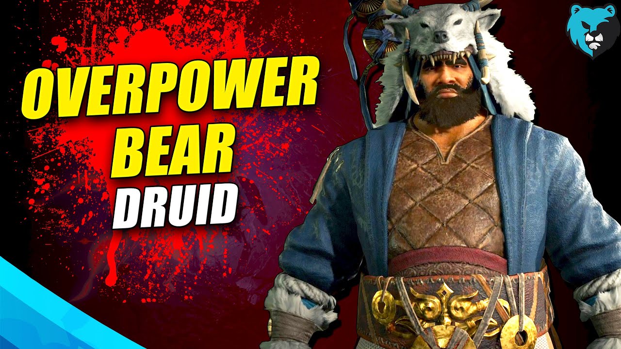 Overpower Bear Druid Build Guide | Diablo IV - YouTube