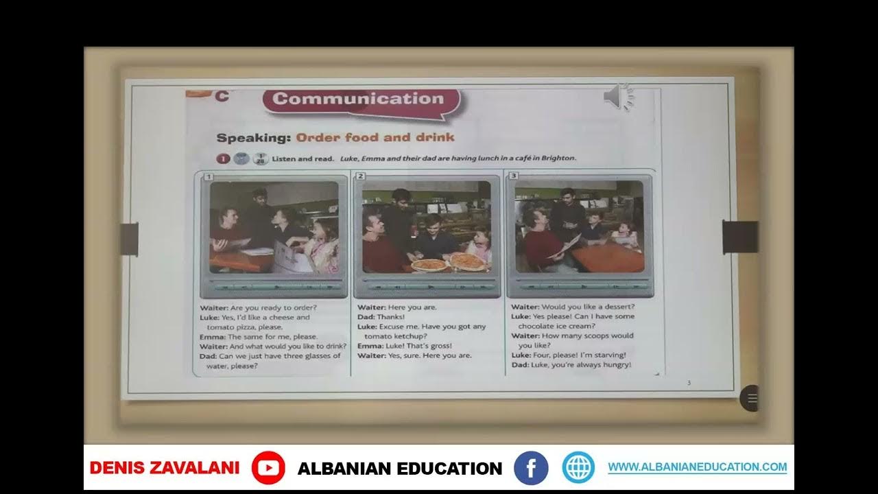 6 03 013 Java e shtatë Gjuhë angleze Unit 2C Communication Speaking ...