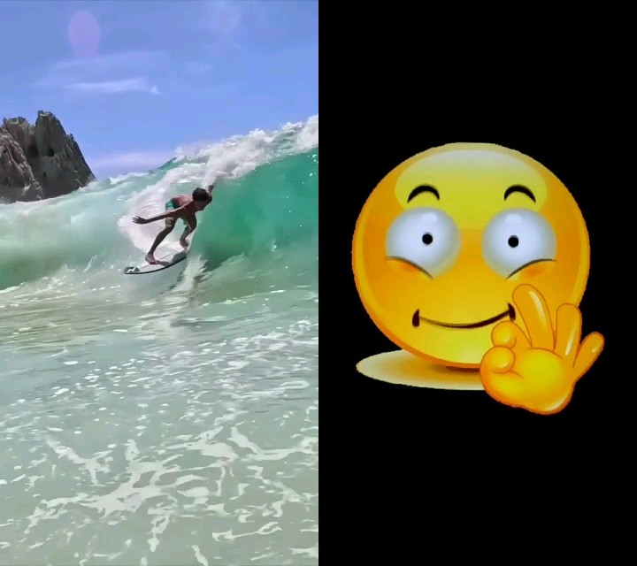 #surfing #beach #skimboarding #moments #satisfying #smiley #react # ...