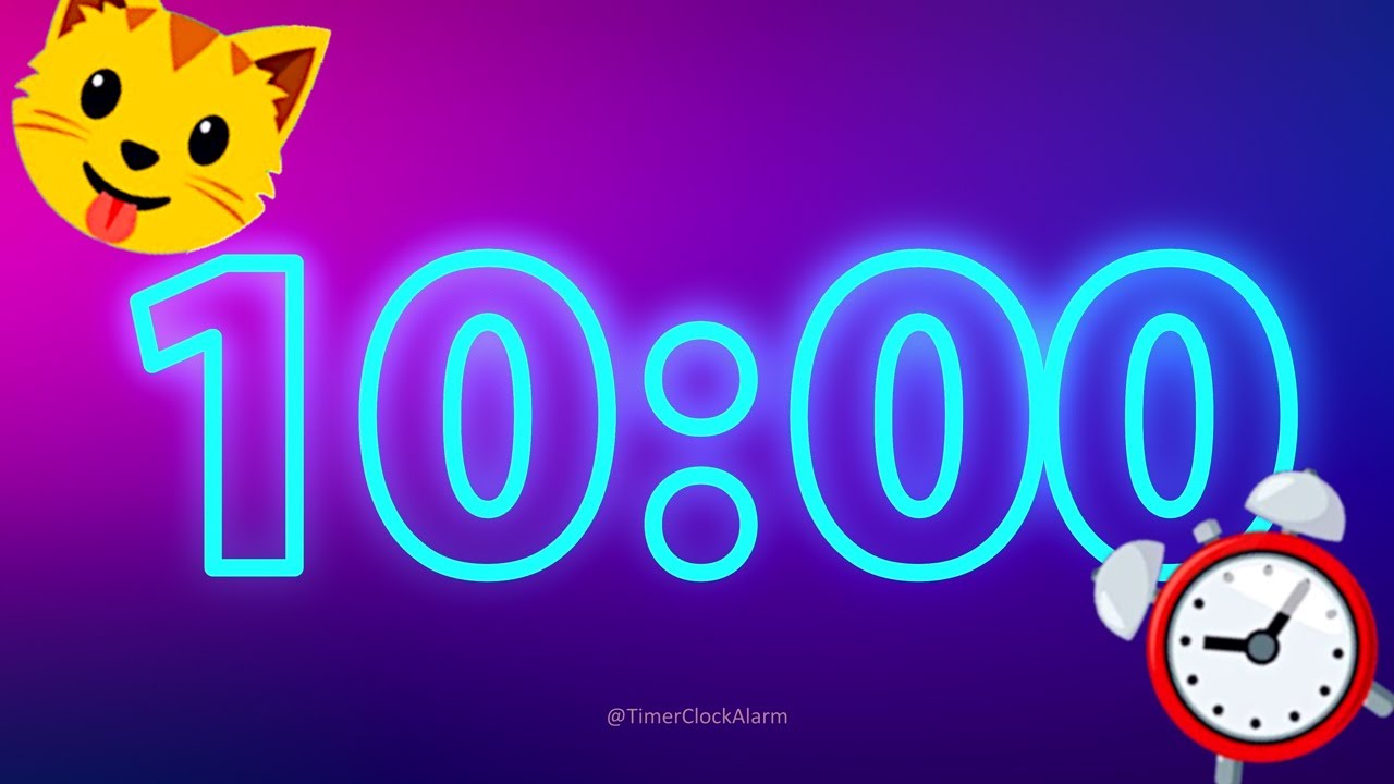Electric Timer ⚡ 10 Minute + Music - YouTube