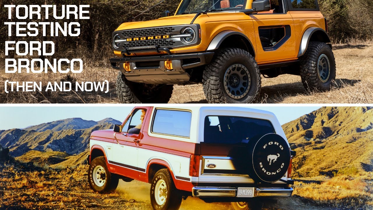 2021 Ford Bronco: Test Engineers Beat Old Prototypes To Death (ALMOST ...