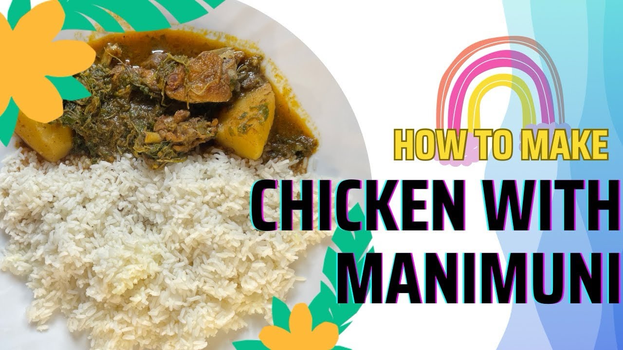 Local chicken with Manimuni ! Taste & Healthy dish , it’s good for ...