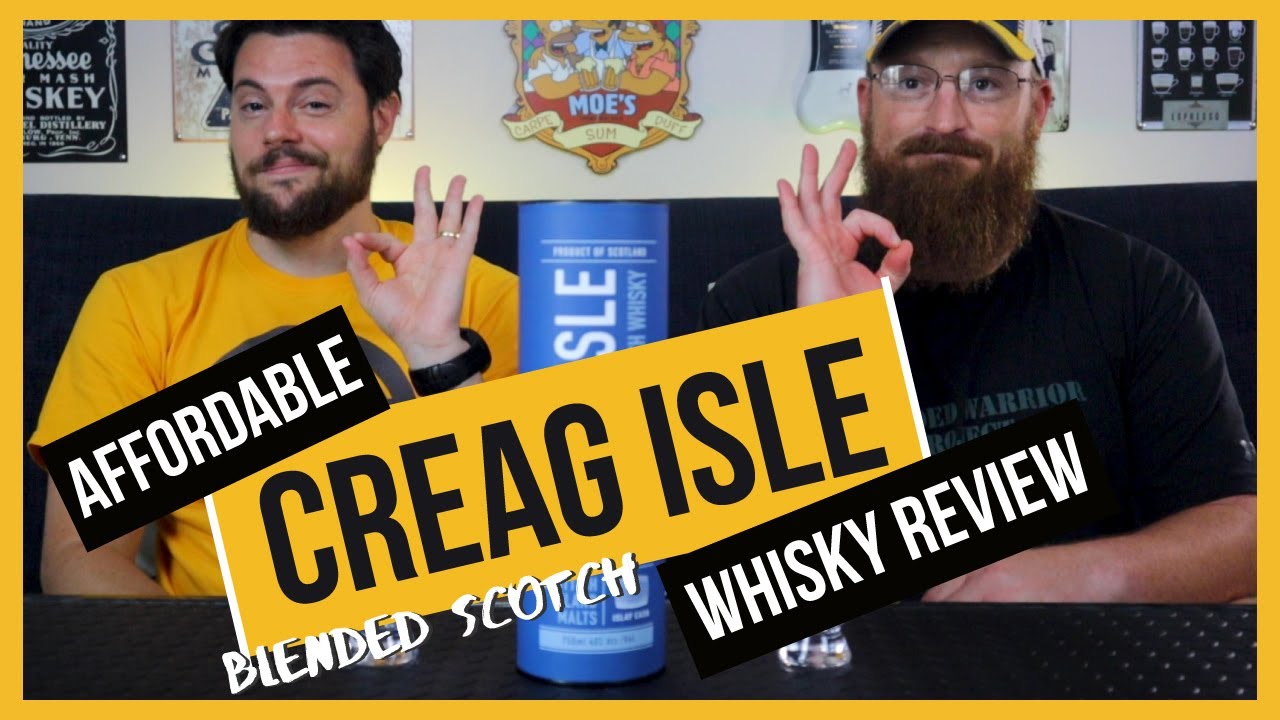 CREAG ISLE Islay Blended Malt Scotch Affordable Whisky Review - YouTube