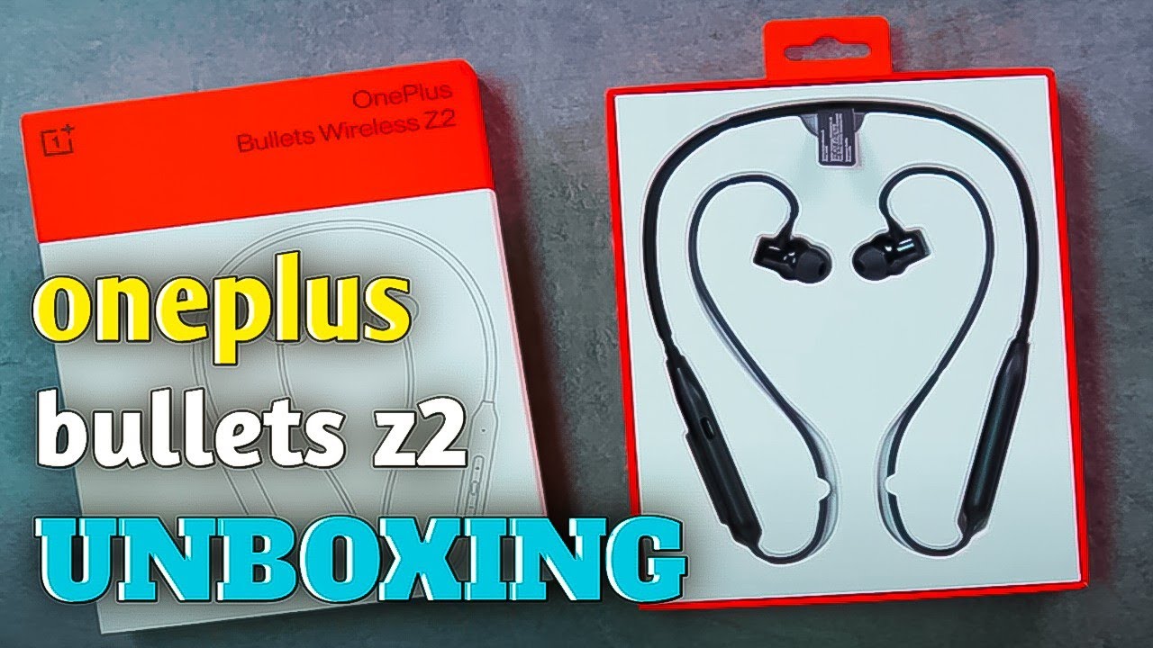 OnePlus Bullets Wireless Z2 Bluetooth Headset Unboxing - YouTube