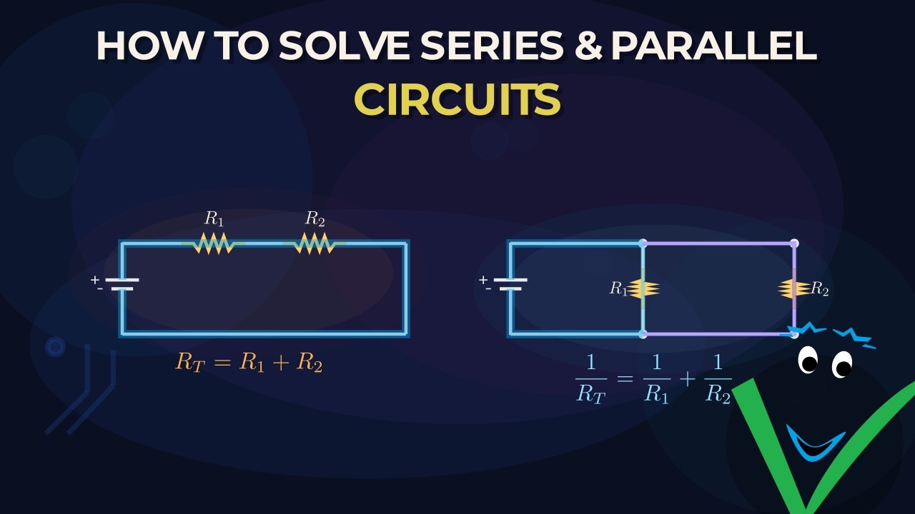 How to solve series and parallel circuits - YouTube
