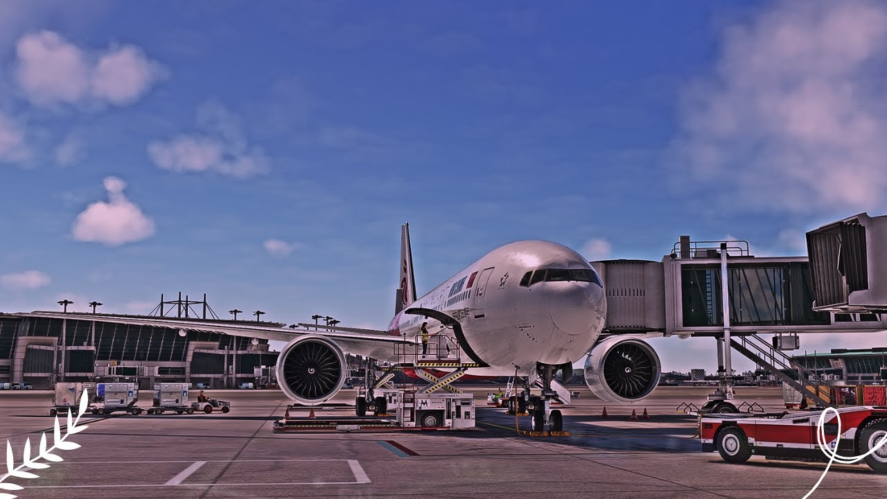 仁川-北京 / Boeing 777-300ER / CPDLC / VATSIM - YouTube