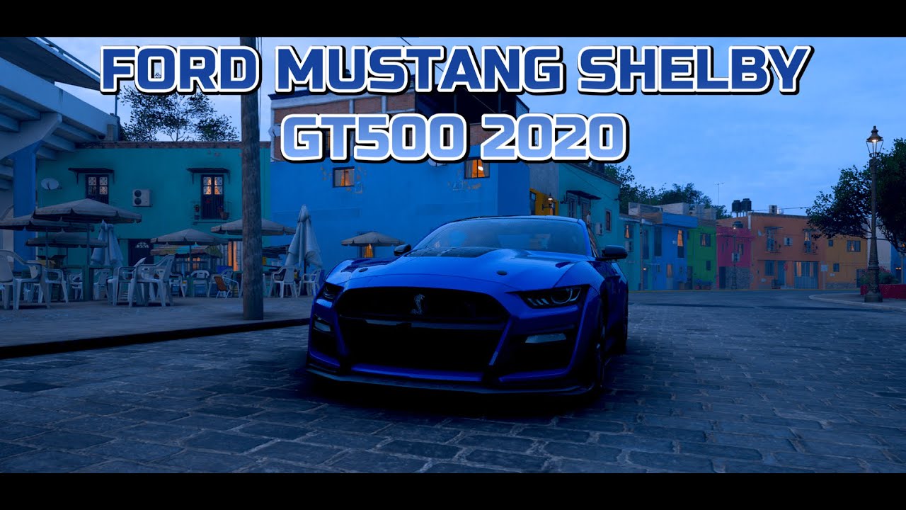 Ford Mustang Shelby GT500 2020 Stock Car - Forza Horizon 5 | Fanatec ...