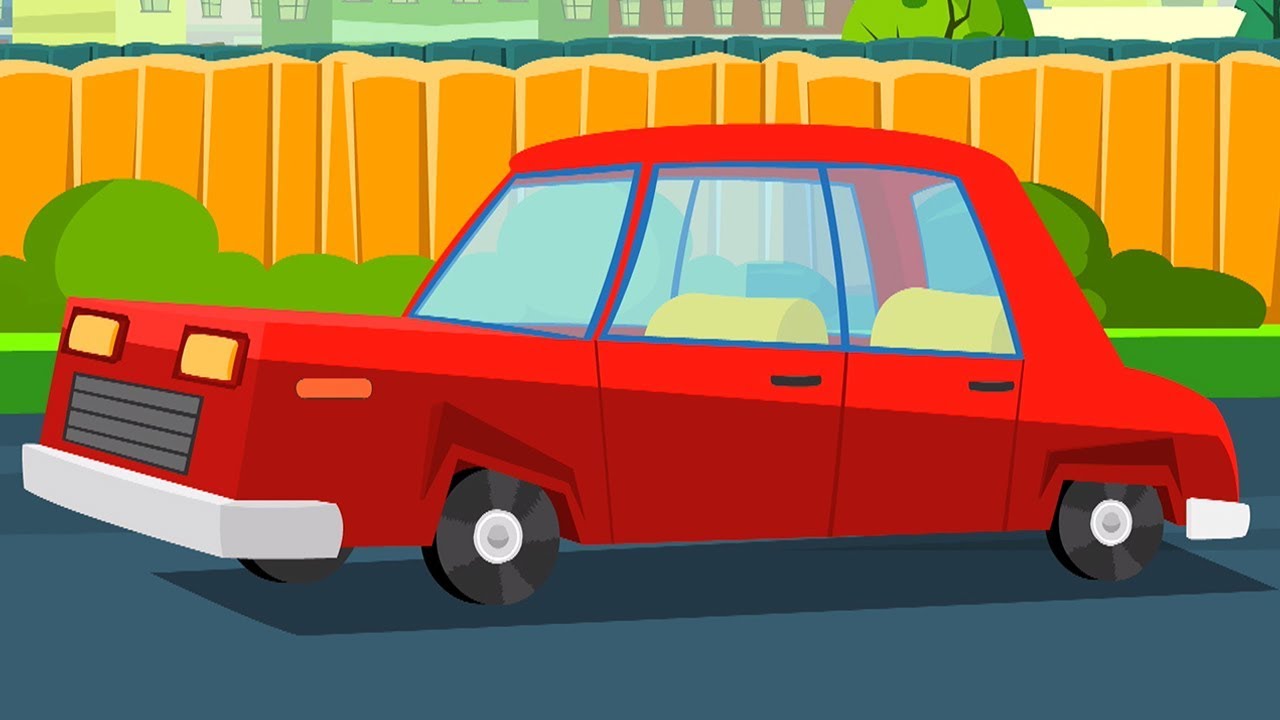 daddys รถสีแดง | เพลงสำหรับเด็ก | เพลง เด็ก อนุบาล | Daddys Red Car ...