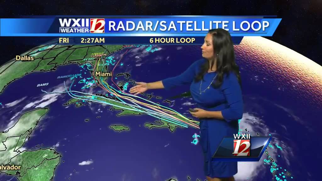 Gina De Vecchio: Tropical Storm's Imact on the Carolinas - YouTube