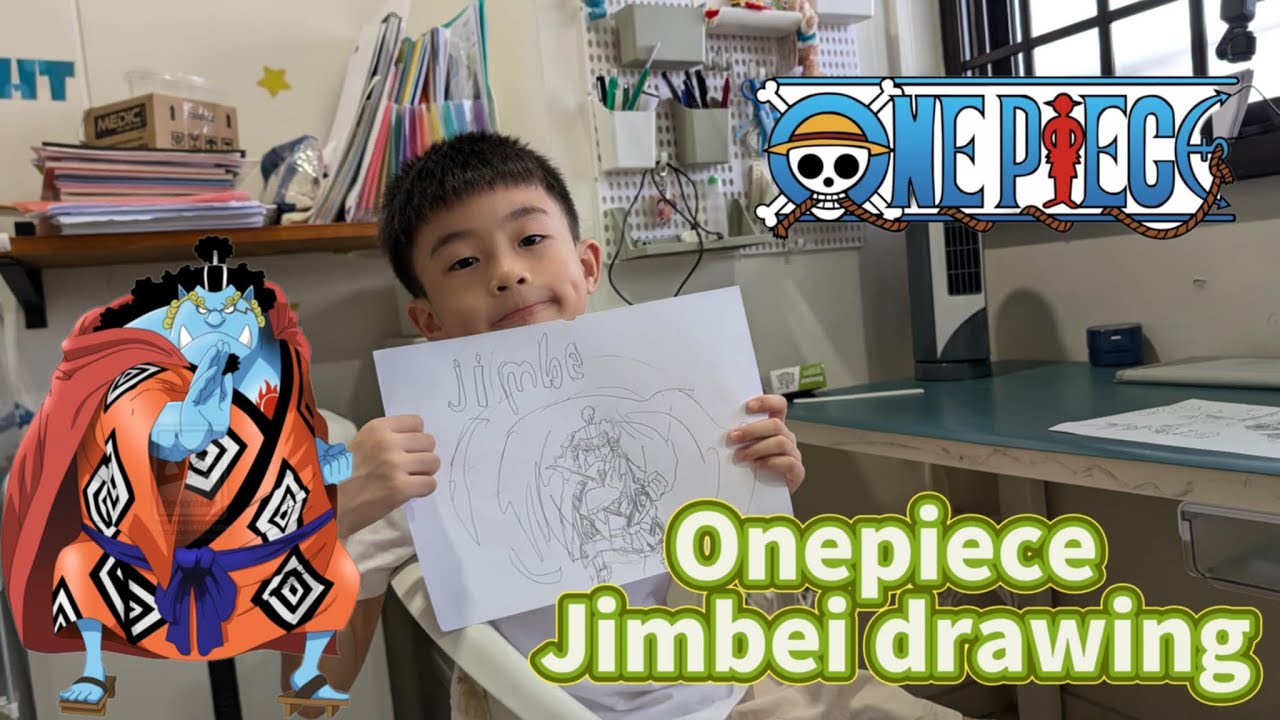 Onepiece Jimbei drawing by SixMonster - YouTube