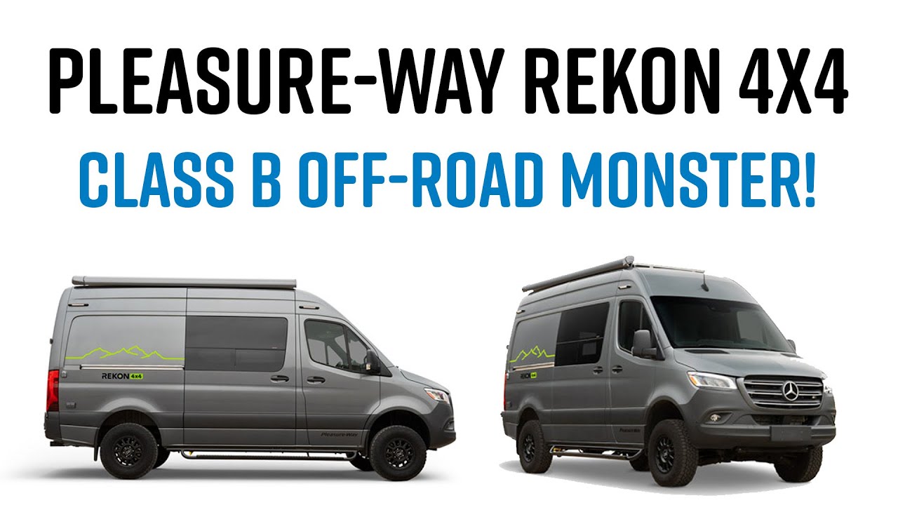 Southwest RV SuperShow: Pleasure-Way REKON 4x4 Class B RV Walk Through ...