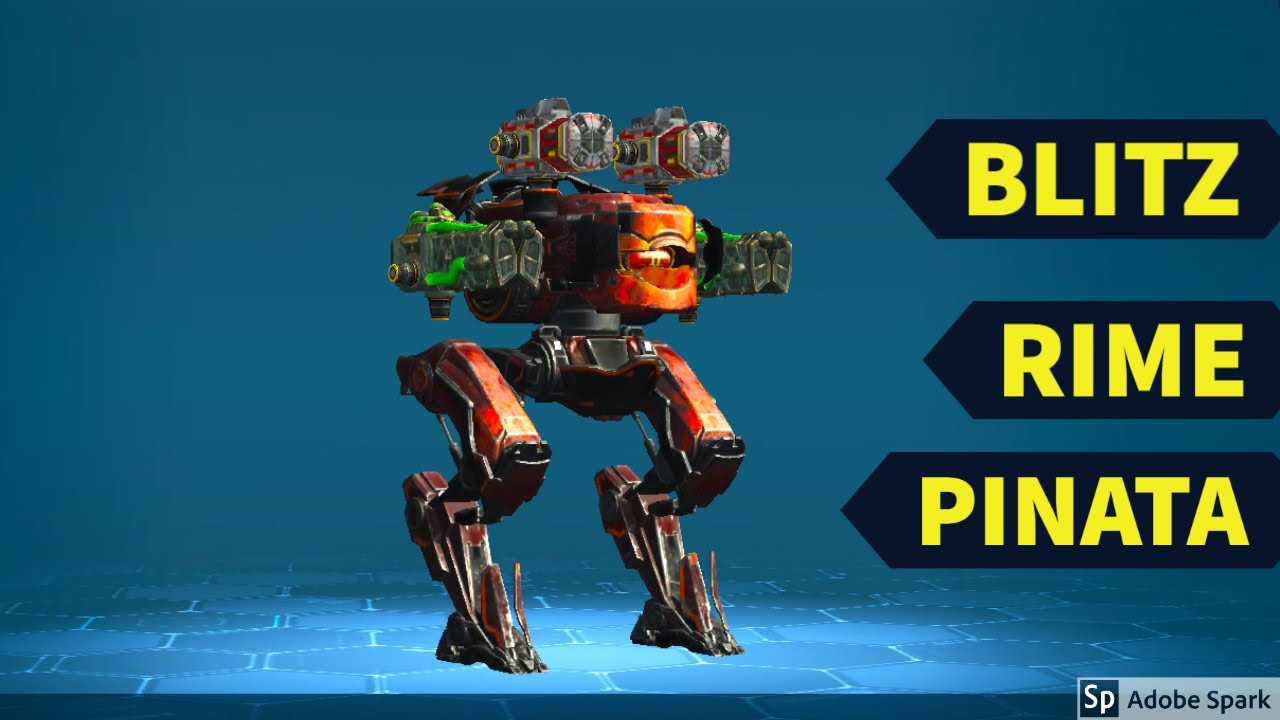Blitz Rime Pinata - No MK2, No Last Stand - War Robots Champion League ...