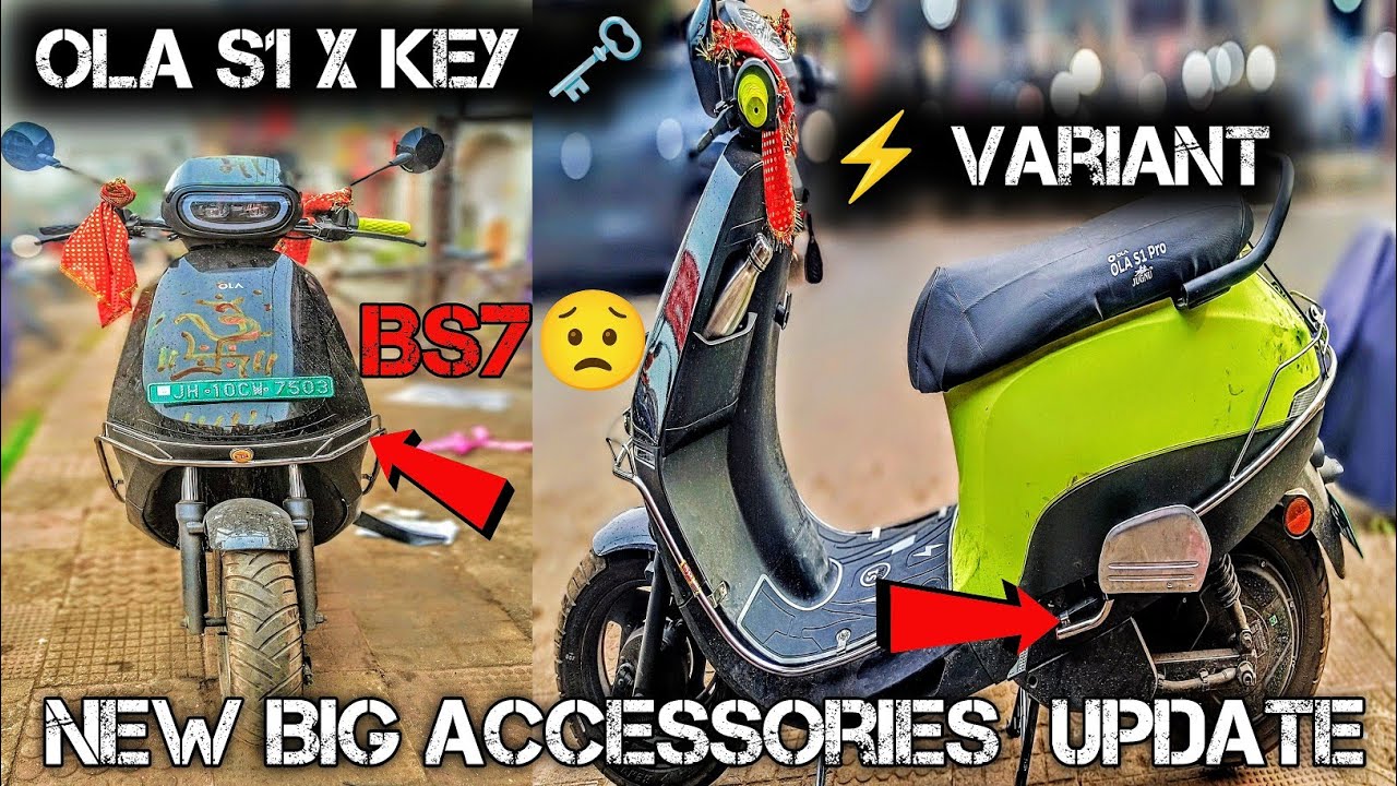 Ola S1x Key 3Generation Variant Accessories 2025 || New Update Ola ...