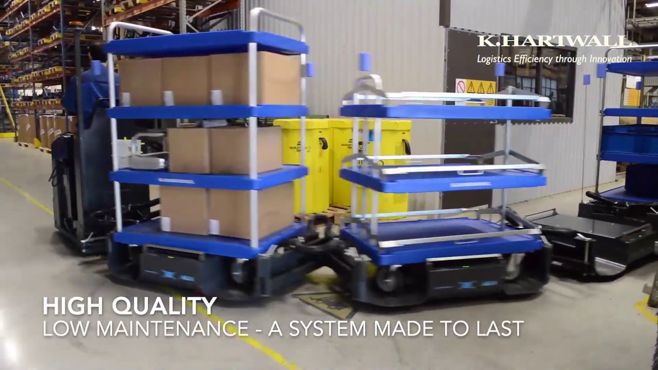 K.hartwall LiftLiner the most innovative tugger train on the market ...