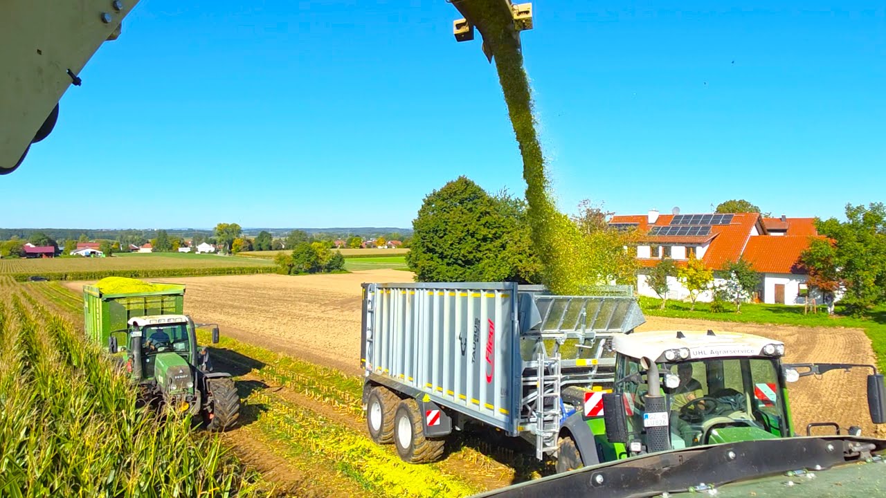 Krone Big X 1180 mit Liebherr V12 Motor und Top Feldhäcksler bei ersten ...