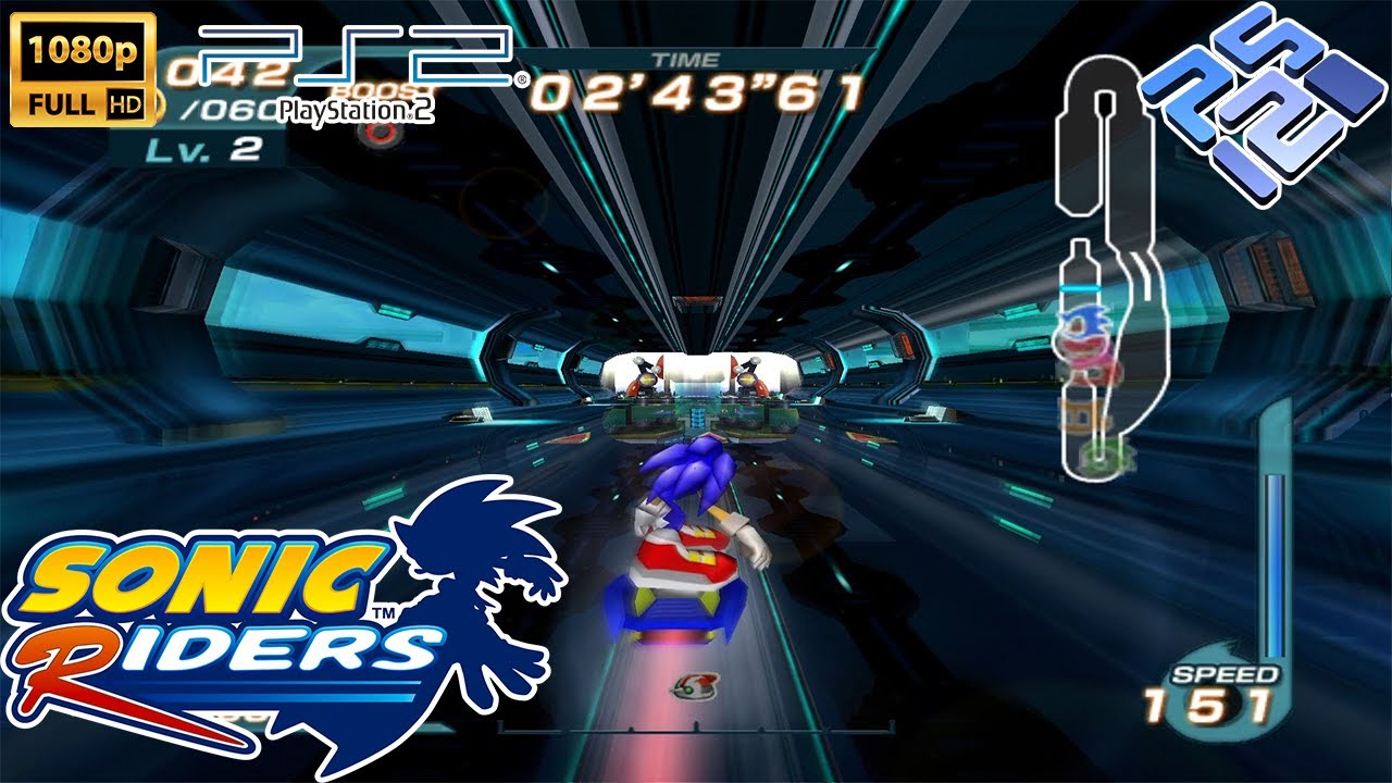 Sonic Riders PS2 HD Gameplay (PCSX2) - YouTube