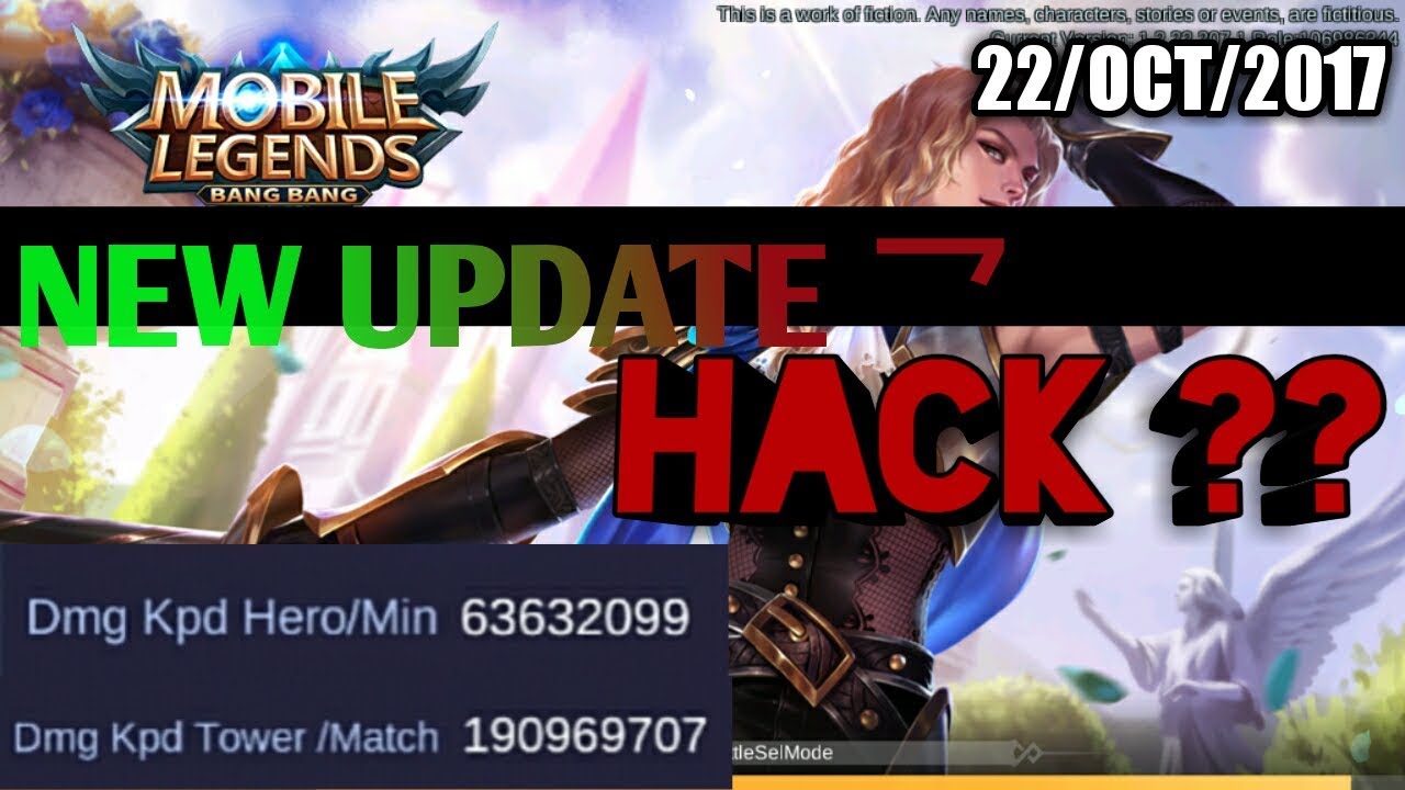 MOBILE LEGENDS HACK ? OCTOBER 2017 NEW ACCOUNT (No Video Edit) - YouTube