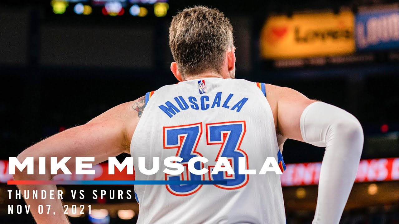 Highlights | Mike Muscala vs Spurs 11/07/2021 - YouTube