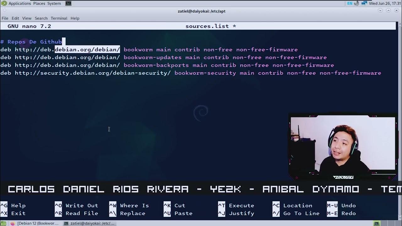 E: The repository ´cdrom: Debian GNU Linux... | SOLUCION 2024 - YouTube