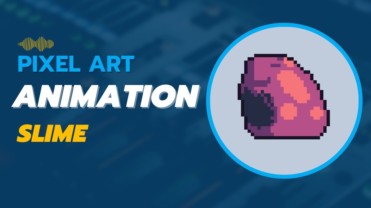 Pixel Art Animation - Slime Animation - Piskel - YouTube