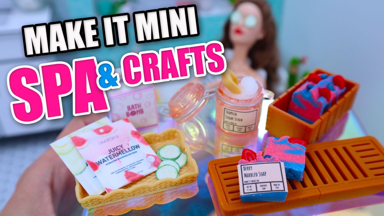 Mini verse - MAKE IT MINI SPA - unboxing with FUN EXTRA CRAFTS - DIY ...