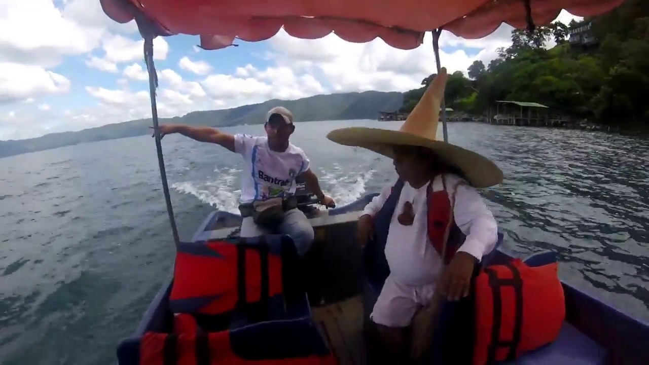 Conozcamos el Ferry Teopán en El Lago de Coatepeque - YouTube