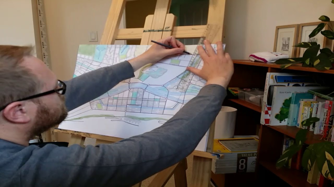 Creating a Fictional City Plan - Part 15 - YouTube