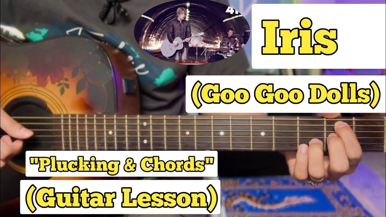 Iris - Goo Goo Dolls | Guitar Lesson | Plucking & Chords | (With Intro ...