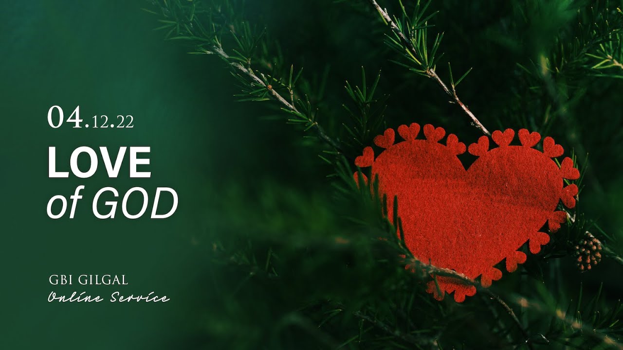 GBI Gilgal Online Service - 4 Desember 2022 | Ps. Kong Hee - Zero Anger ...