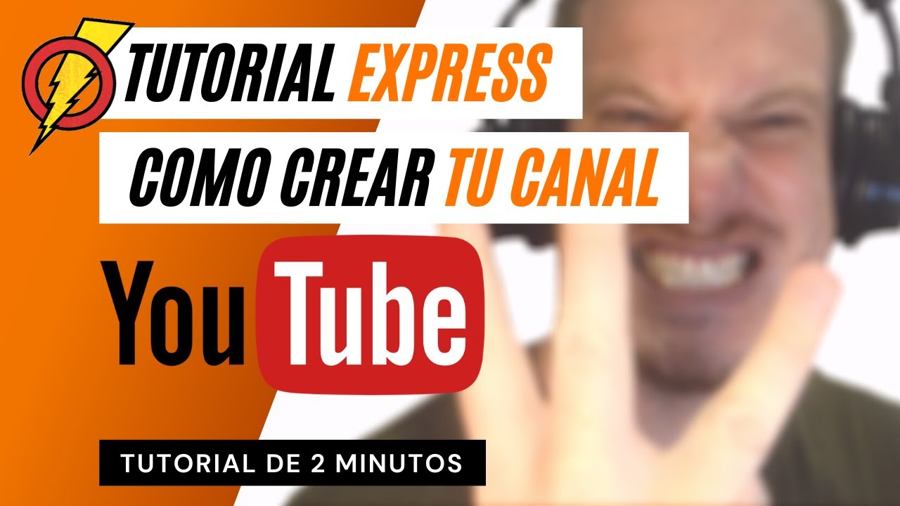 Crea TU CANAL de Youtube en menos de 1 minuto ⚡️ (#Tutorial Express ...