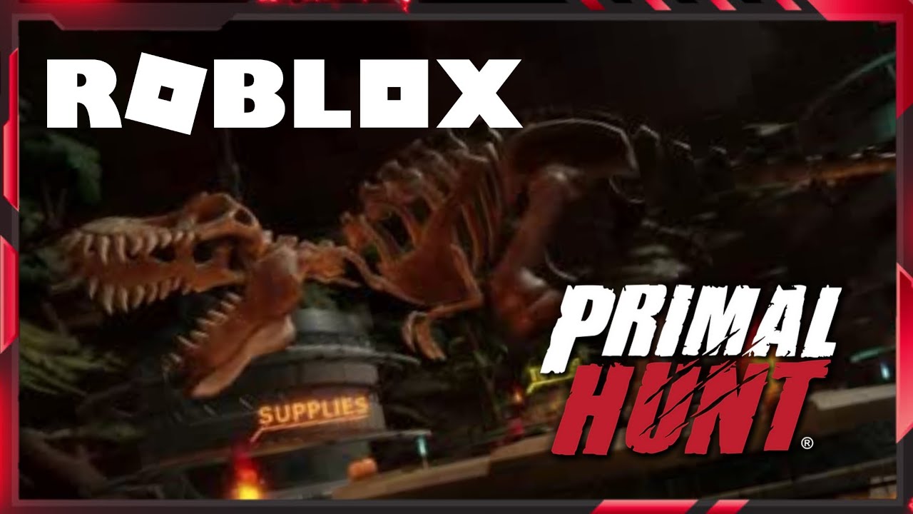 Cazamos Un Rex Huesudo | Primal Hunt | Evento De Halloween | Roblox ...