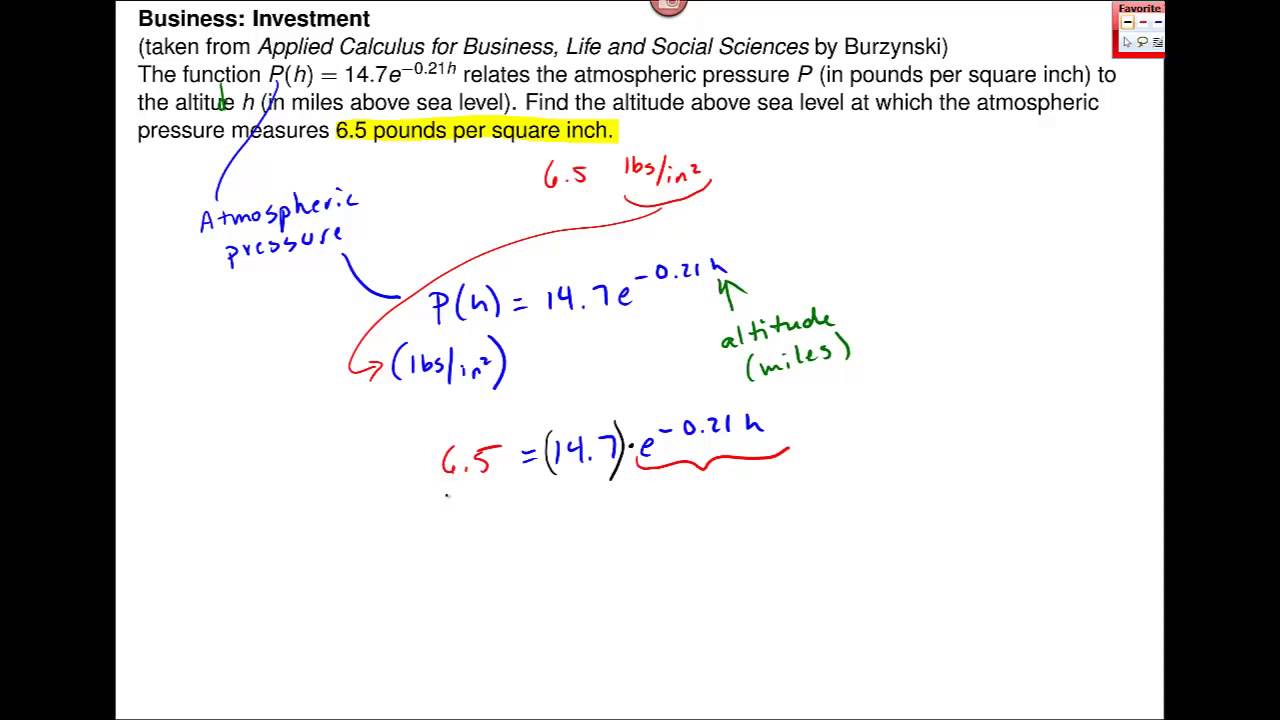 Math 108 Logs An Application Problem YouTube math-108-logs-an-application-problem-youtube