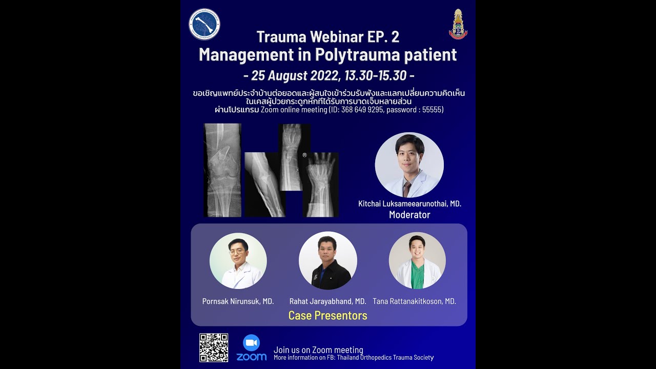 Ep 2/12 Management of poly trauma case. - YouTube