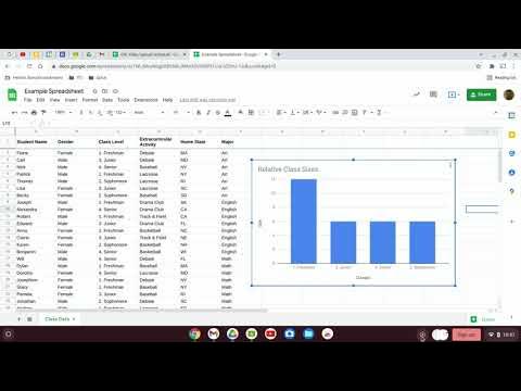 Analyzing Data in Google Sheet with Charts - YouTube