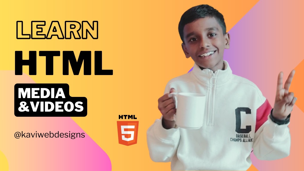 HTML master class part _26 #HTMLMedia #htmlvideo #responsivedesign # ...