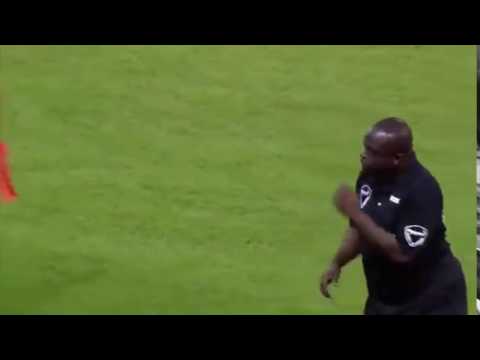 All the pumped up kicks meme (security guard dancing)